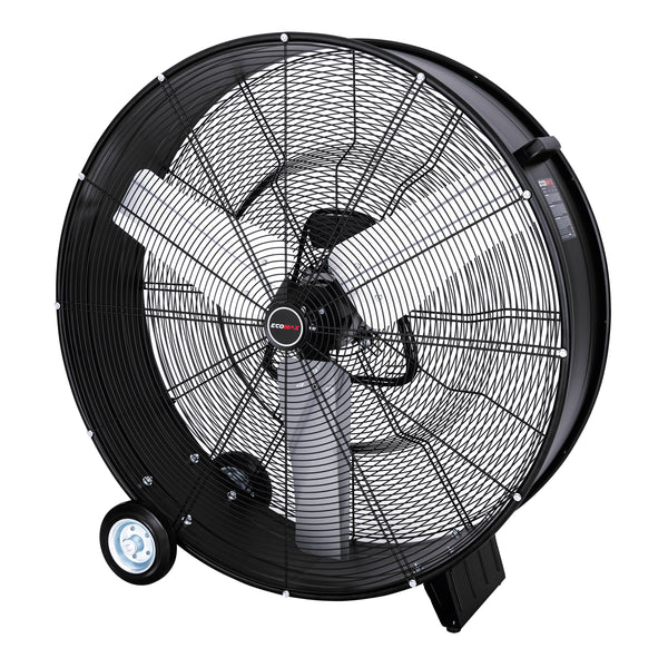 ECOMAX 36 in. High Velocity Industrial 19000 CFM Drum Fan - Ecomax ...
