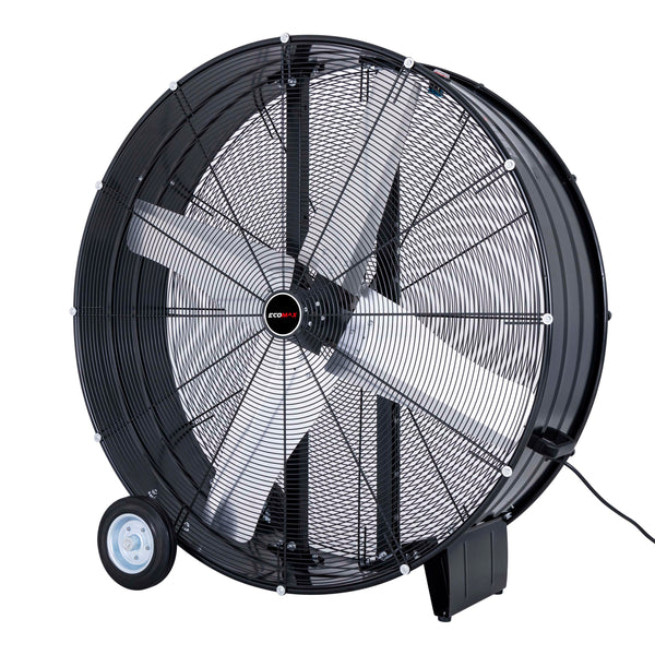 Ecomax 42" High Velocity Industrial 25000 CFM Drum Fan - Ecomax ...
