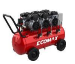 EU ONLY 100L Quiet Dual Motors Air Compressor - Ecomax Products Store
