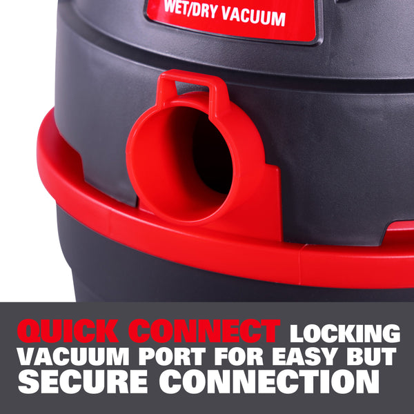 Ecomax 1 Gal 1.5HP Portable Poly Vac - Ecomax Products Store